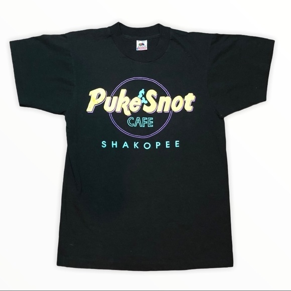 Vintage | Shirts | Vintage Puke Snot Cafe Shakopee Autographed T | Poshmark